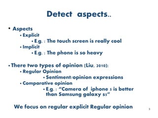 Aspect identification | PDF