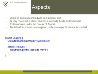 Introduction to AspectJ | PPT