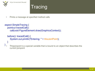 Introduction to AspectJ | PPT