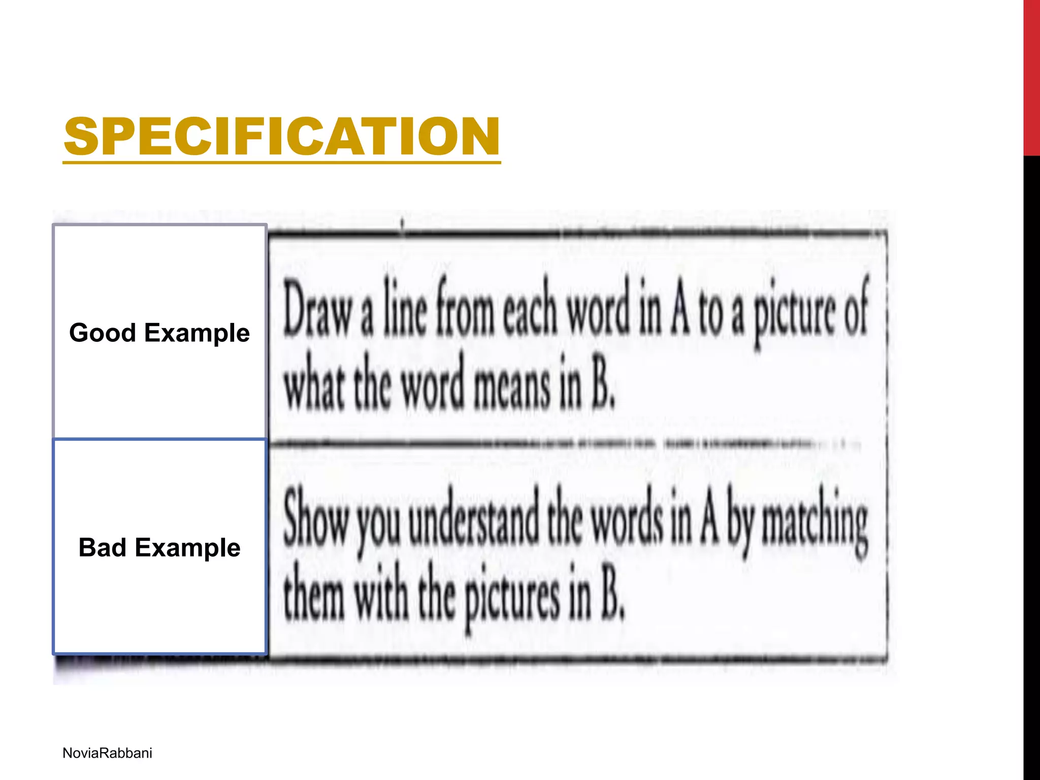 Aspect of materials writing | PPTX | Education