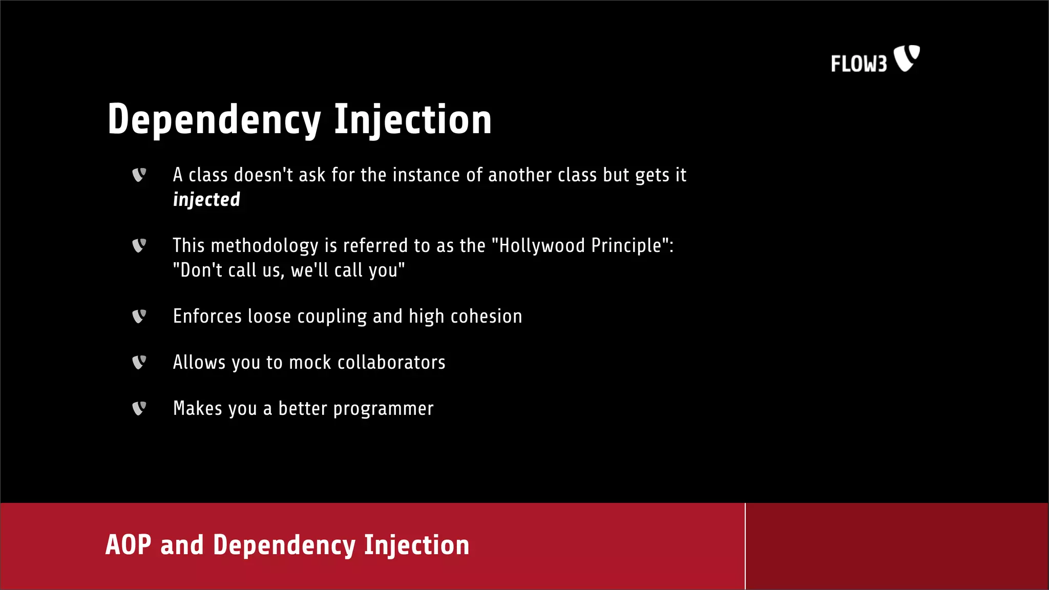 Aspect Oriented Programming And Depedency Injection Ppt