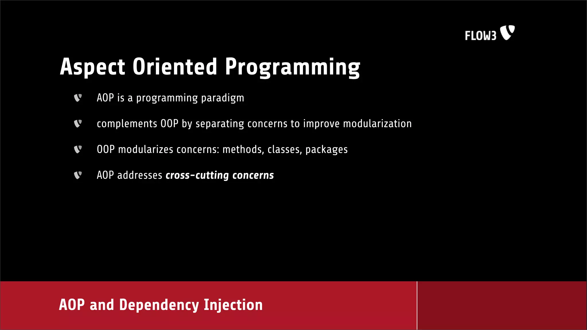 Aspect Oriented Programming And Depedency Injection Ppt
