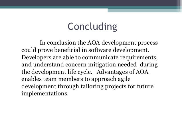 Aspect Oriented Architecture
