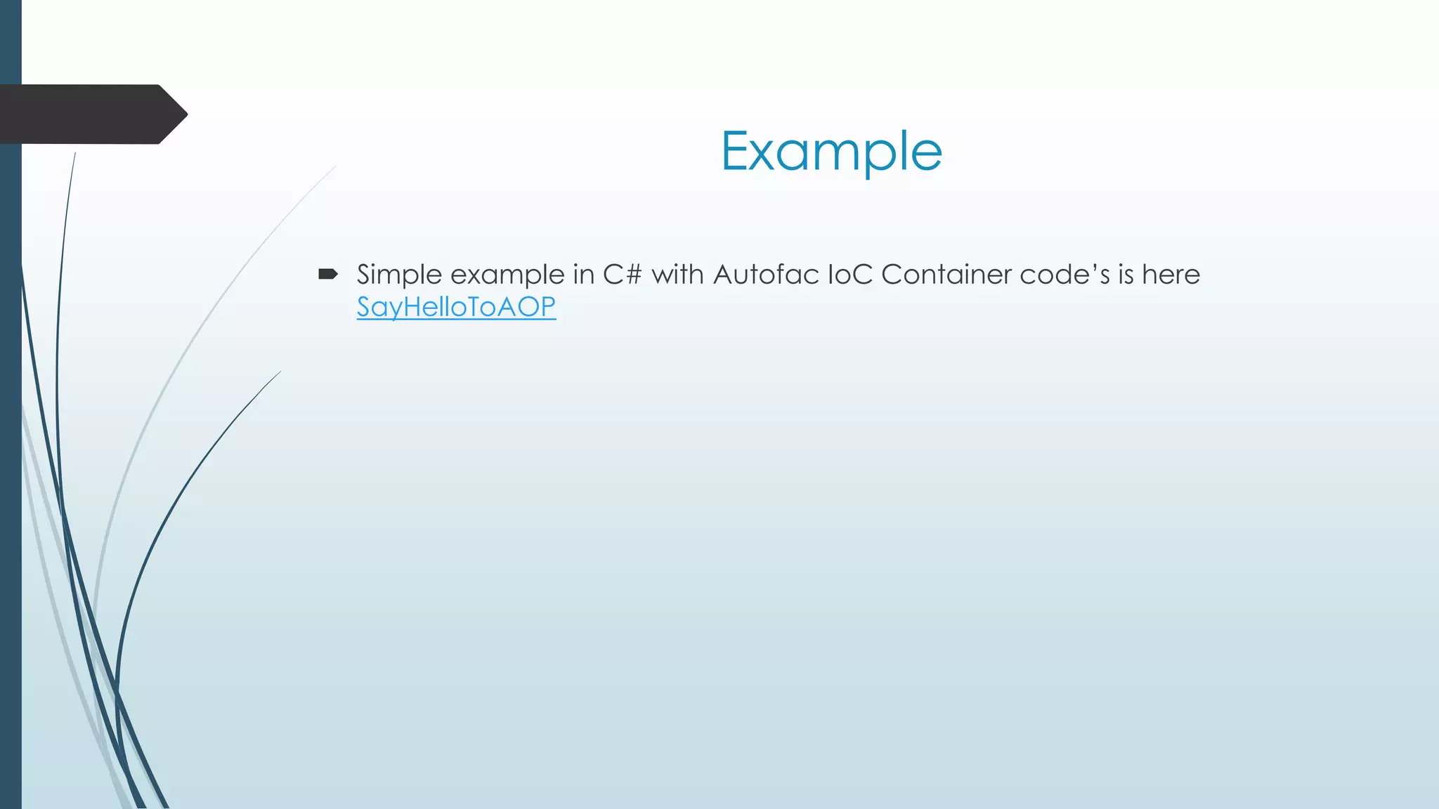Introduction To Aspect Oriented Programming Ppt