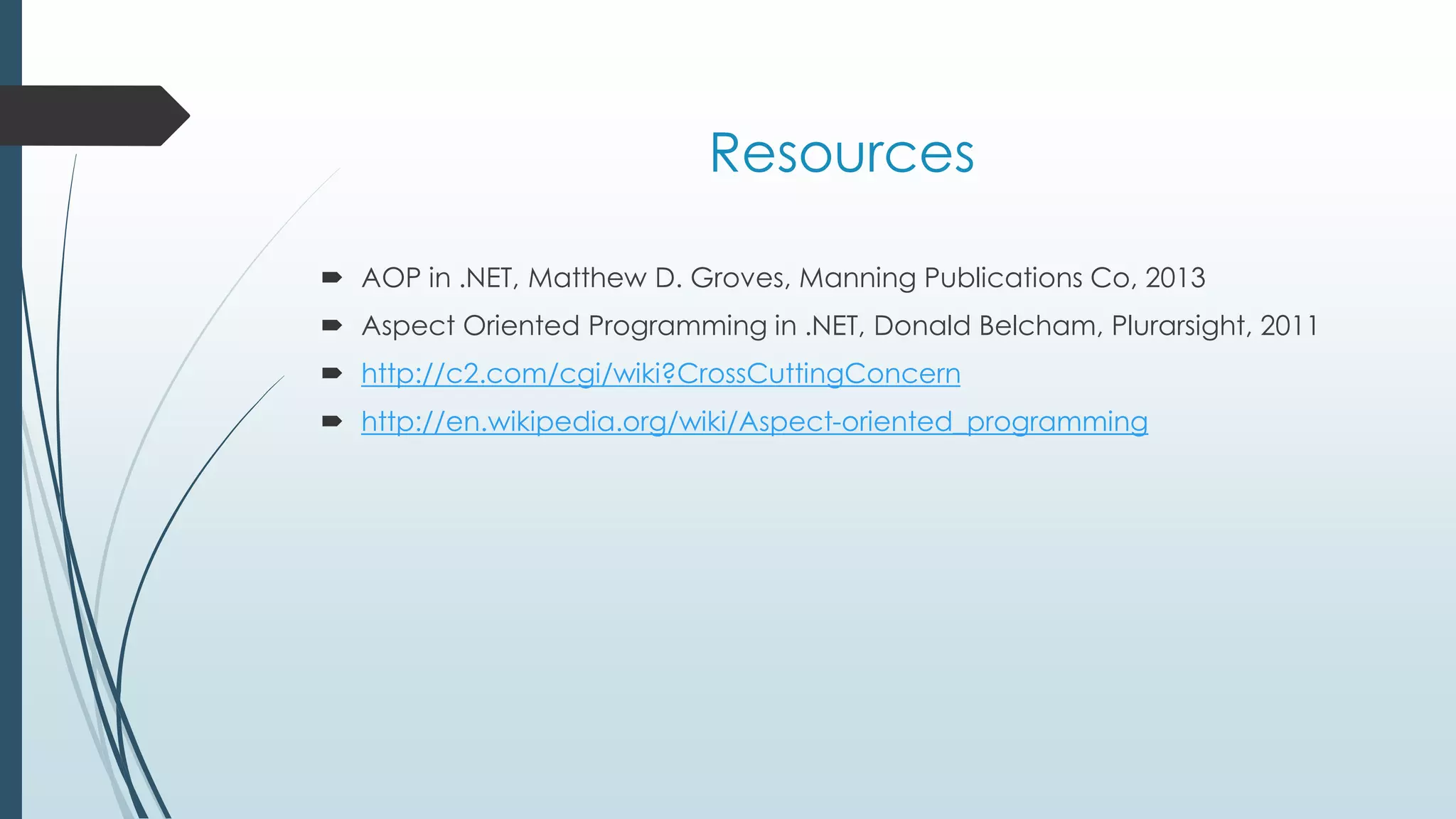 Introduction To Aspect Oriented Programming Ppt 4053