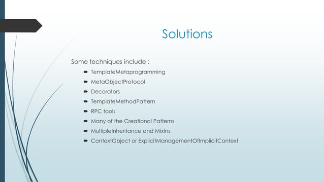 Introduction To Aspect Oriented Programming Ppt