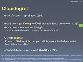Aspectos Prácticos de los Antiagregantes Plaquetarios | PDF