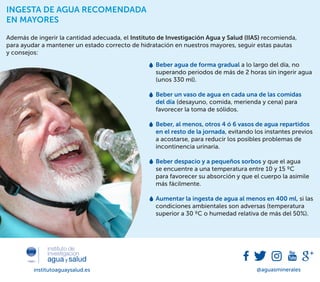 Aspectos clave para una hidratación adecuada en mayores | PDF