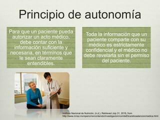 Aspectos éticos de la educación médica | PPTX