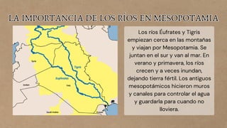 Aspectos geográficos de Mesopotamia grado 6 | PDF