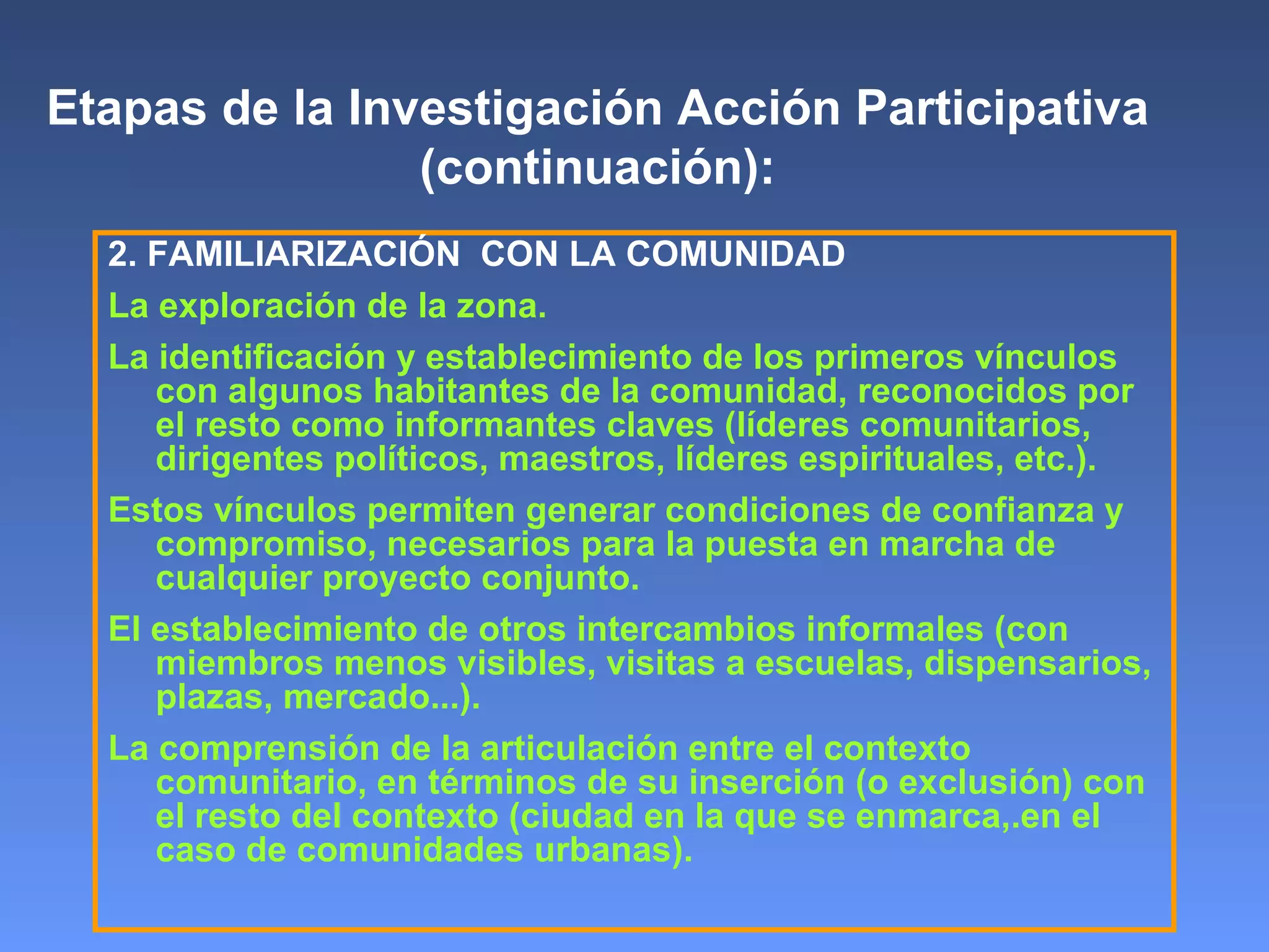 Aspectos MetodoloóGicos Del Trabajo Comunitario Sociales | PPT