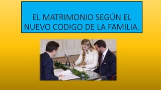 Aspectos relevantes del codigo de la familia | PPTX