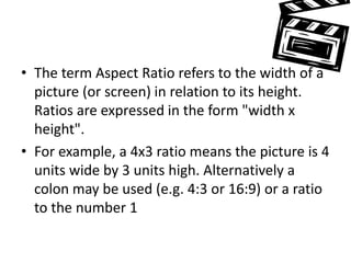 Aspect ratios | PPT