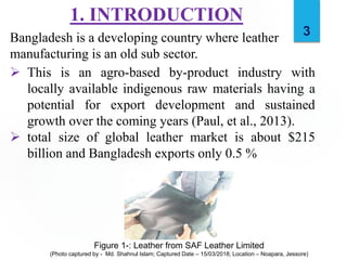 Aspects & Environmental Impacts of SAF Leather Industry, Nowapara ...
