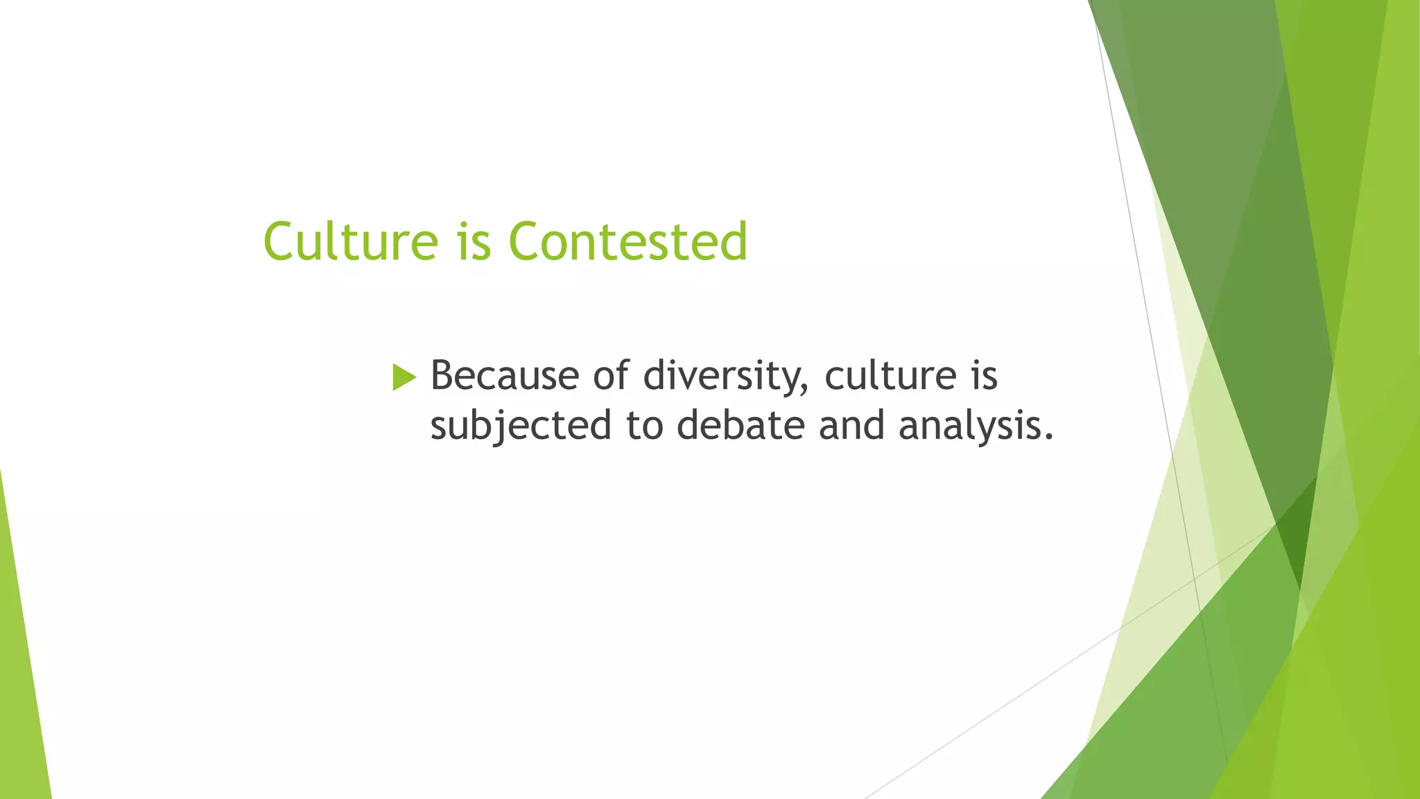 Aspects of culture ppt | PPTX