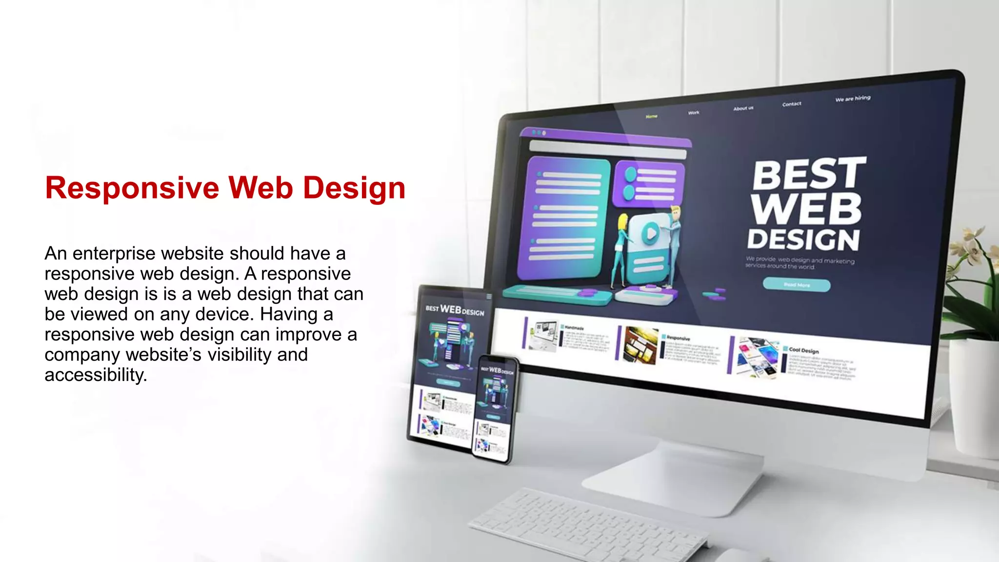 Aspects of Enterprise Website Design | PPT