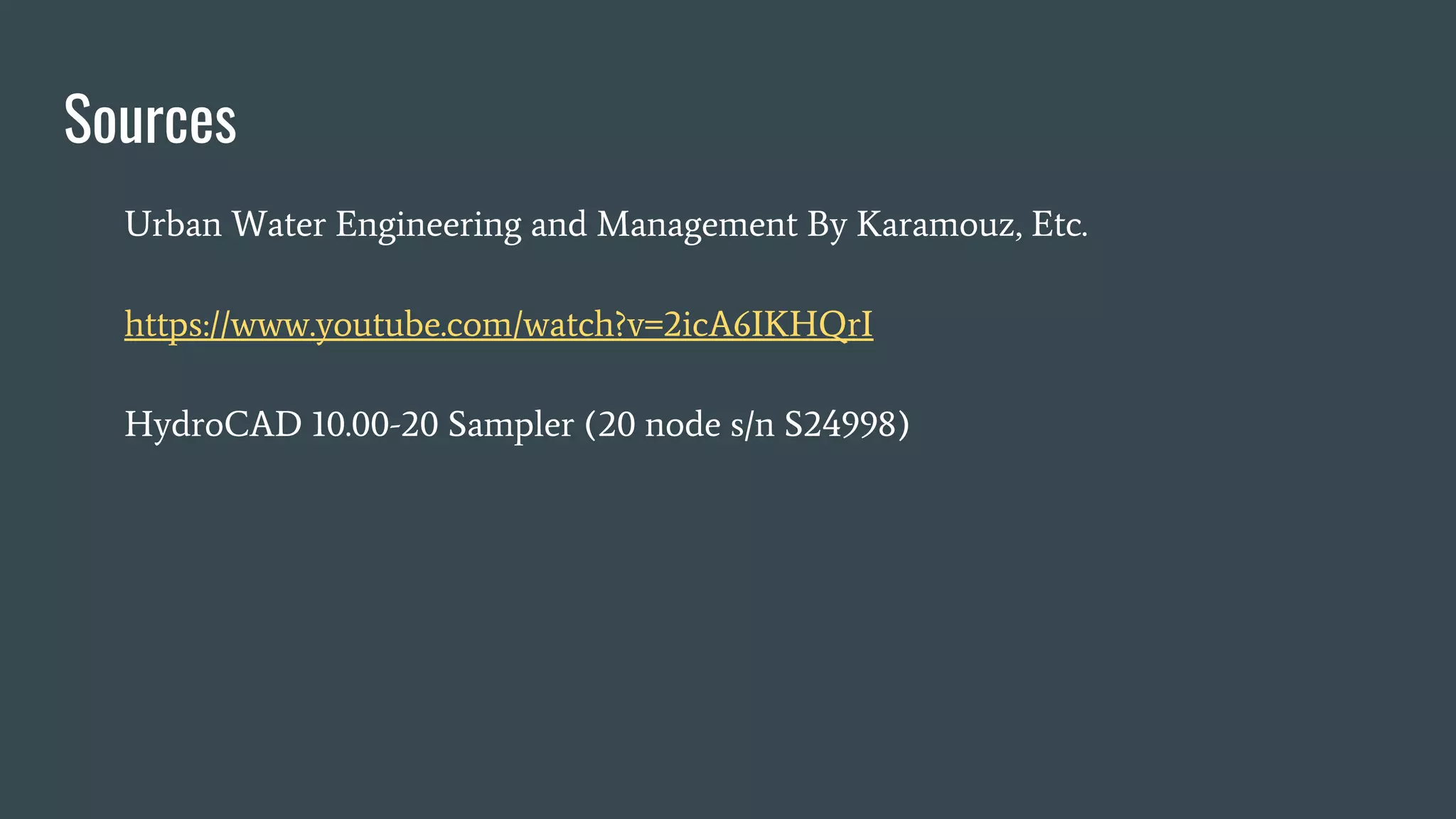 Aspects of HydroCad Models for Review | PDF
