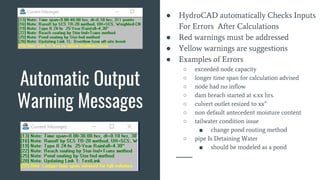 Aspects of HydroCad Models for Review | PDF