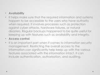 Aspects of information security management at a glance.pptx