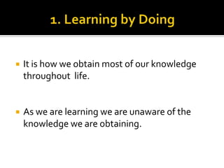 Aspects of learning | PPTX