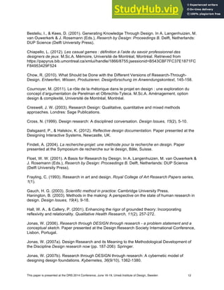 Aspects Of Research Through Design | PDF