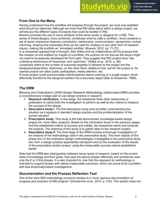 Aspects Of Research Through Design | PDF