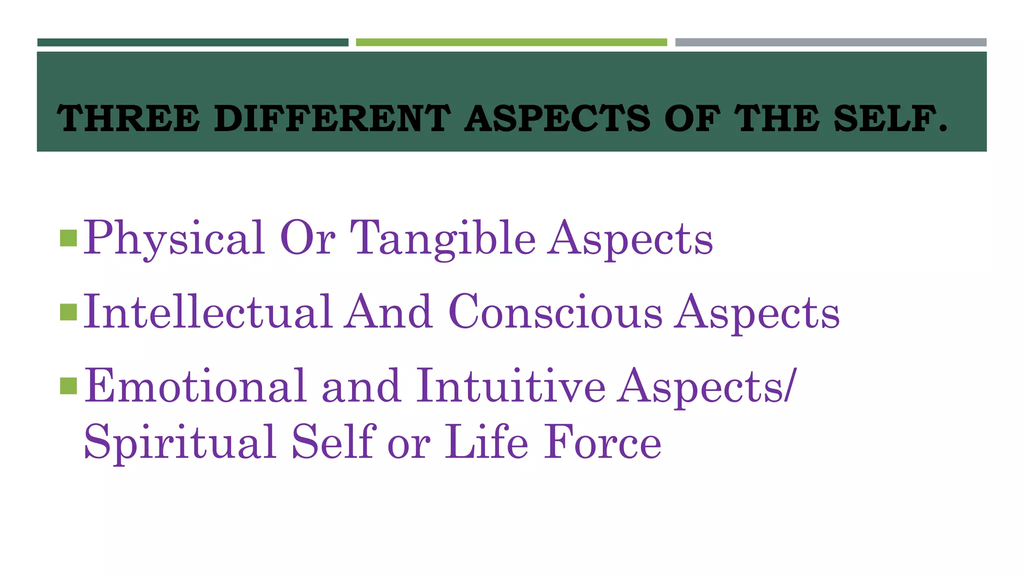 Aspects of the Self.pptx