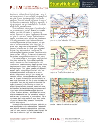 Aspects Of Transit Map Design | PDF