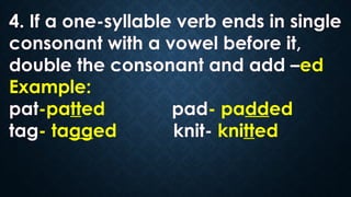 ASPECTS OF VERBS simple past tenseof regular and irregular verbs.pptx