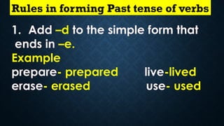 ASPECTS OF VERBS simple past tenseof regular and irregular verbs.pptx