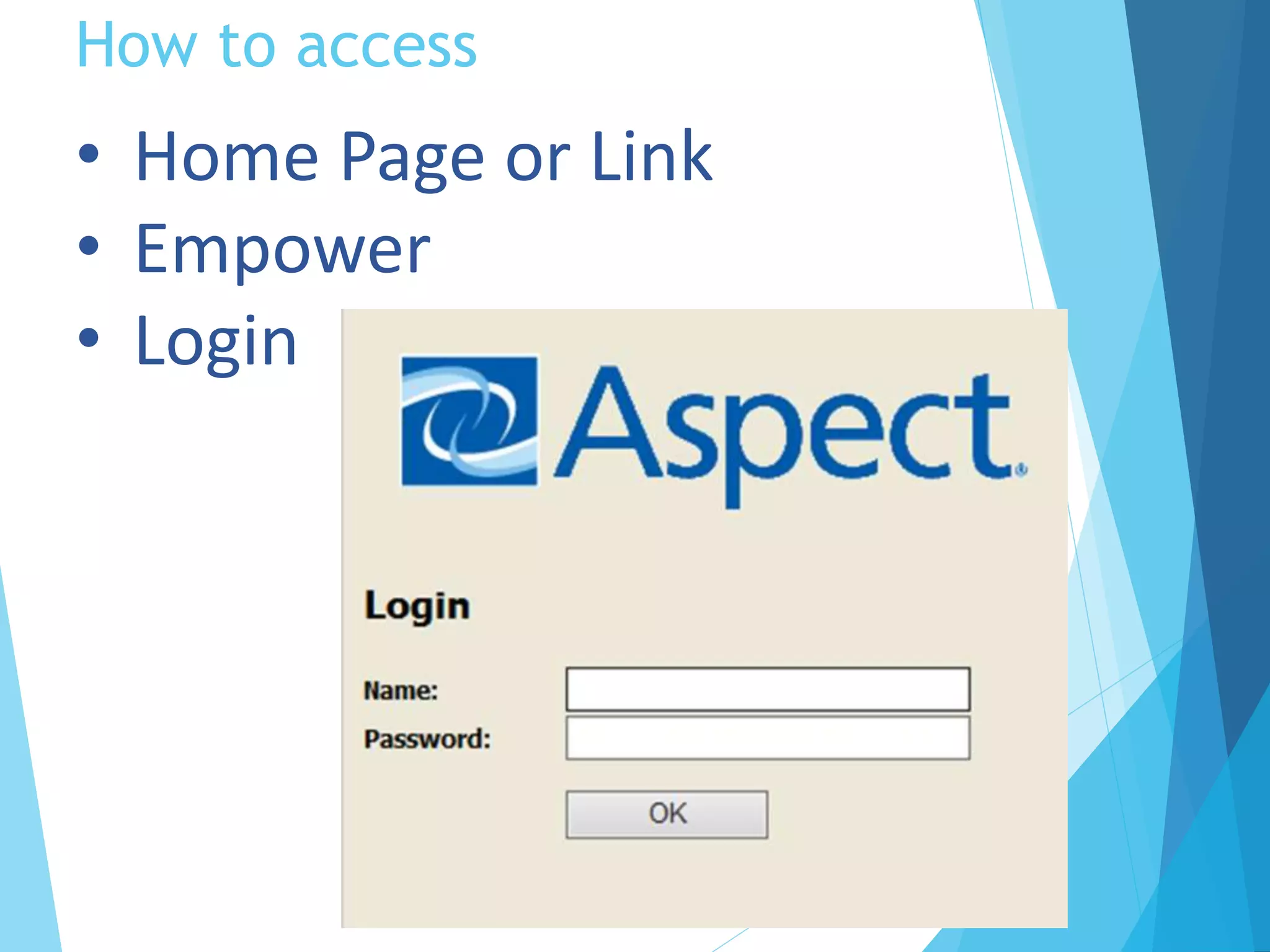 Aspect training | PPTX