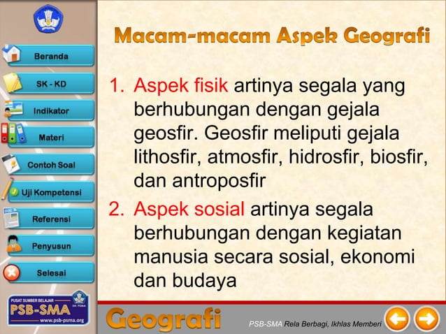 Aspek geografi | PPT