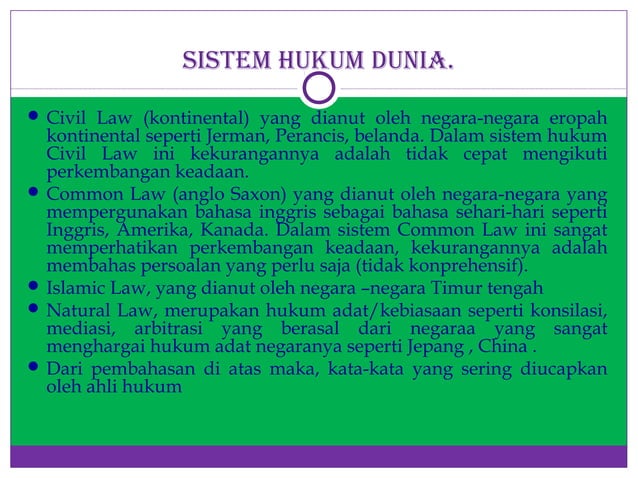 Aspek hukum dalam bisnis | PPT