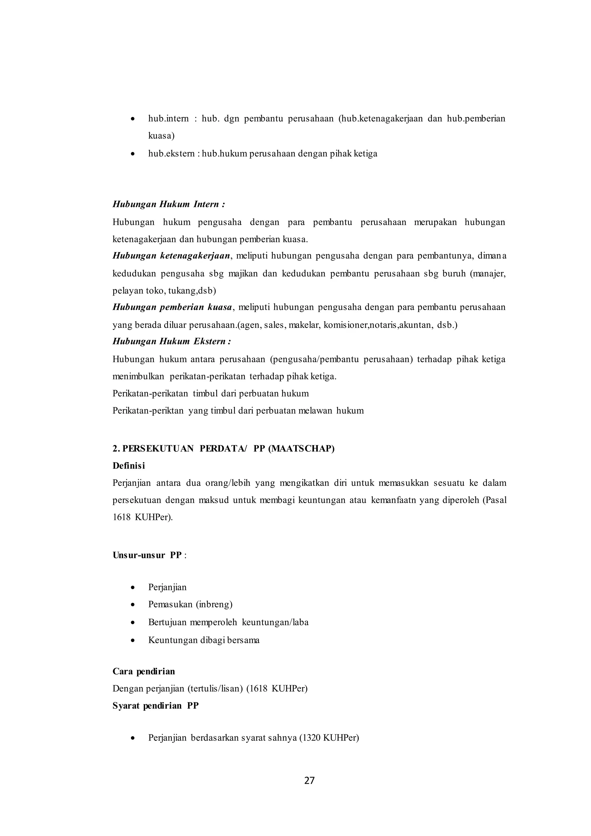 Aspek hukum dalam bisnis | DOCX