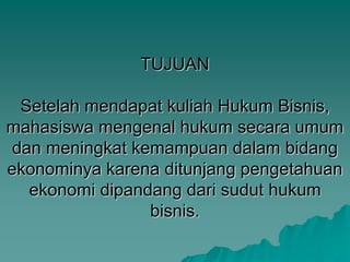 Aspek hukum dalam ekonomi (bisnis)-2.ppt