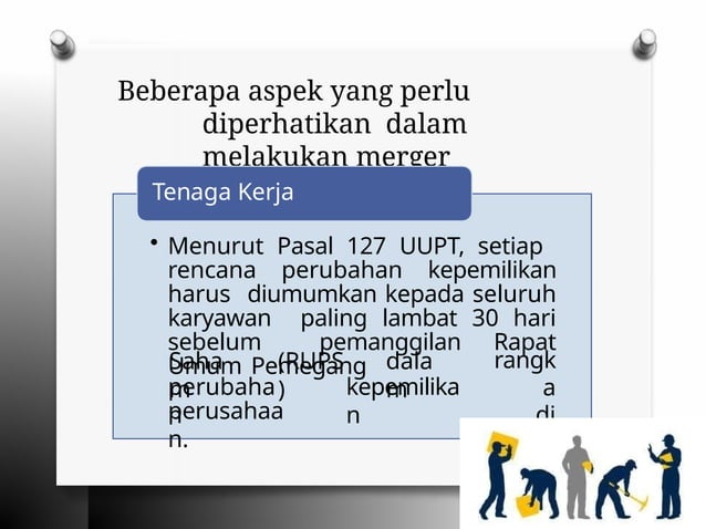 Aspek Hukum Merger dan Akuisisi Perusahaan | PPTX
