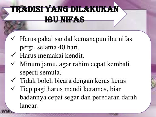 Bidan Cantik: Aspek Sosial Budaya Jawa tentang Kehamilan, Nifas, dan Bbl