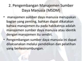 Aspek sumber daya manusia | PPT