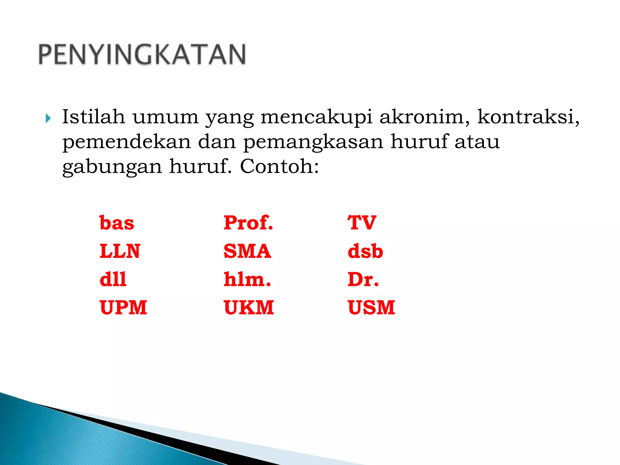 Aspek tatabahasa dan semantik peristilahan bm (iankaka') | PPTX
