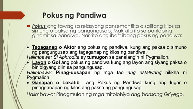 Mga Aspekto-ng-Pandiwa.pdf:FILIPINO GR. 10 | PDF