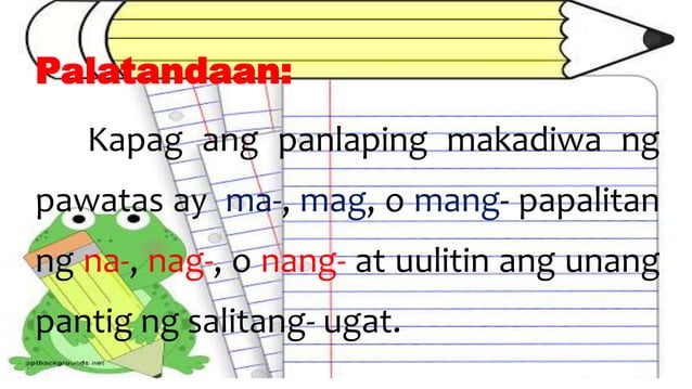Aspektong Nagaganap o Imperpektibo | PPTX