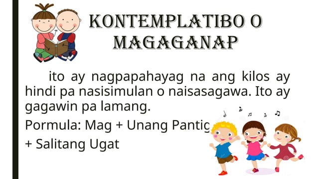 filipino 8 aspekto ng pandiwa Perpektibo,Imperpektibo, kontimplatibo | PPTX