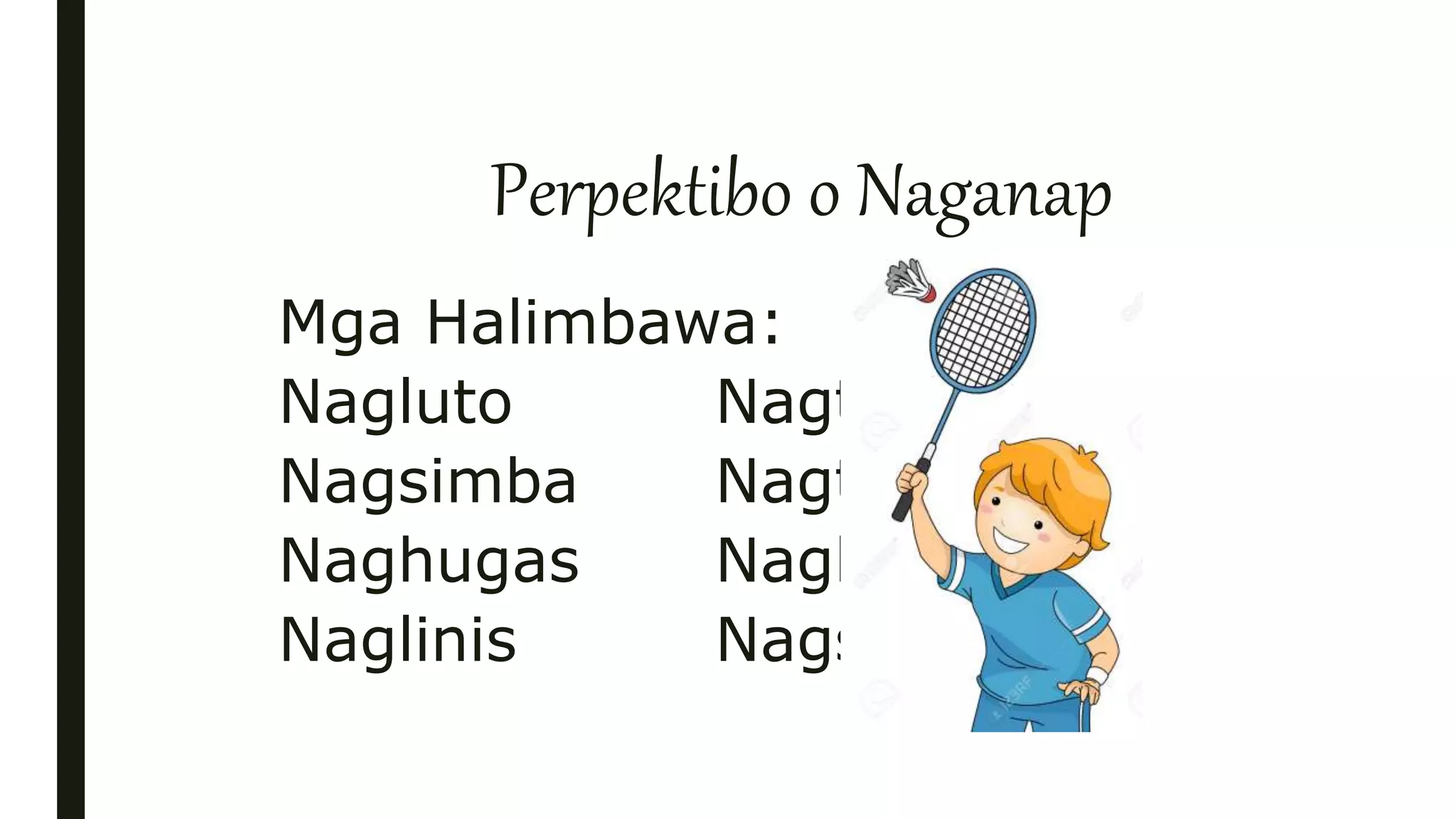 Aspekto ng pandiwa | PPTX