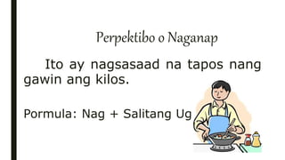 Aspekto ng pandiwa | PPTX