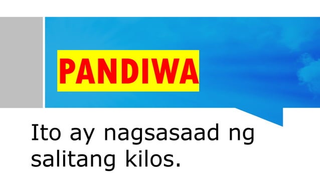 Aspekto ng Pandiwa. Perpektibo, Imperpektibo Kontemplatibo | PPTX