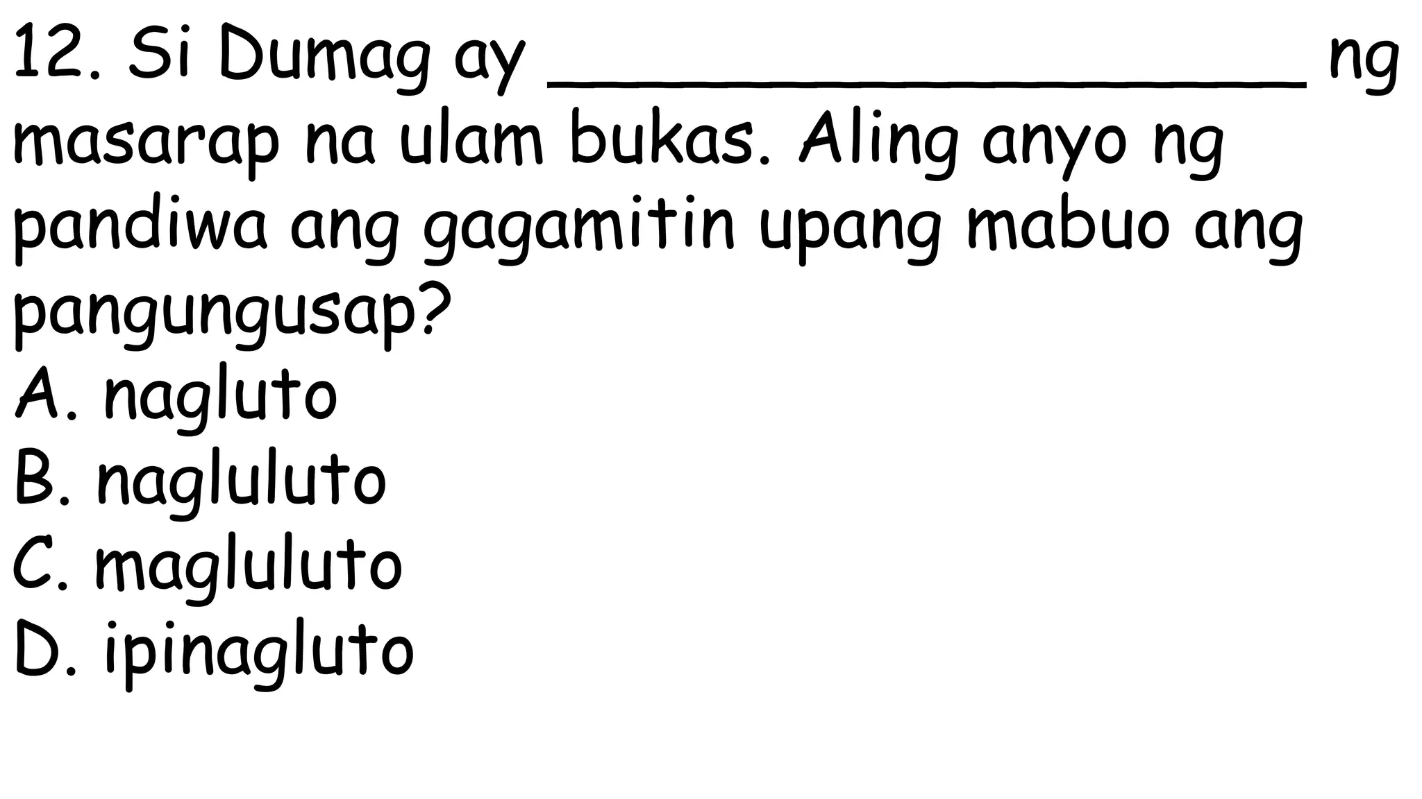 Aspekto ng pandiwa Filipino Grade 6.pptx
