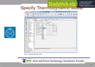 Aspen Custom Modeler Overview | PDF