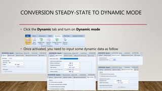 Aspen Plus dynamic | PPTX