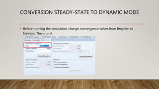 Aspen Plus dynamic | PPTX