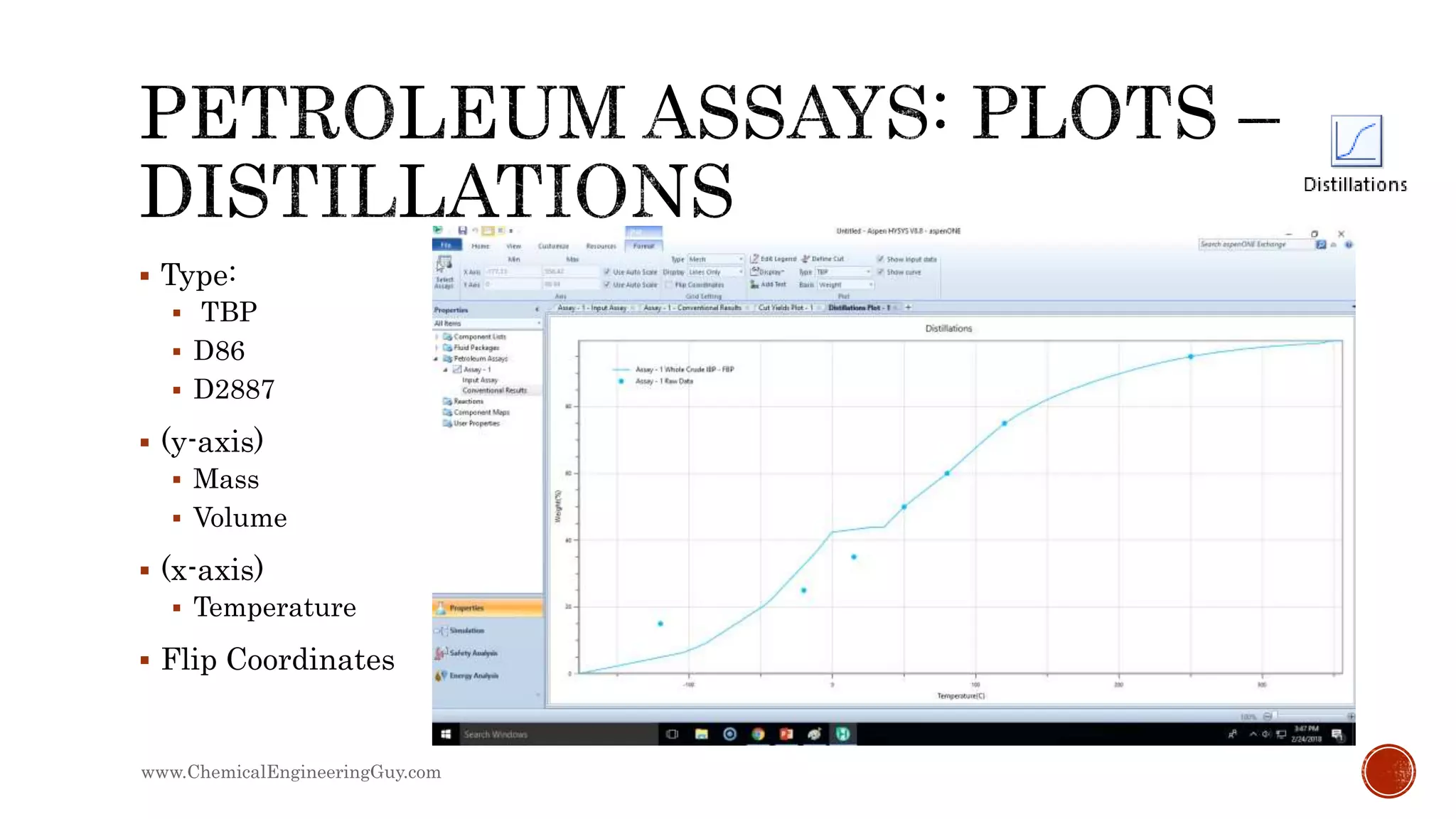 Aspen HYSYS - Petroleum Assays and Oil Characterization (Slideshare) | PPTX